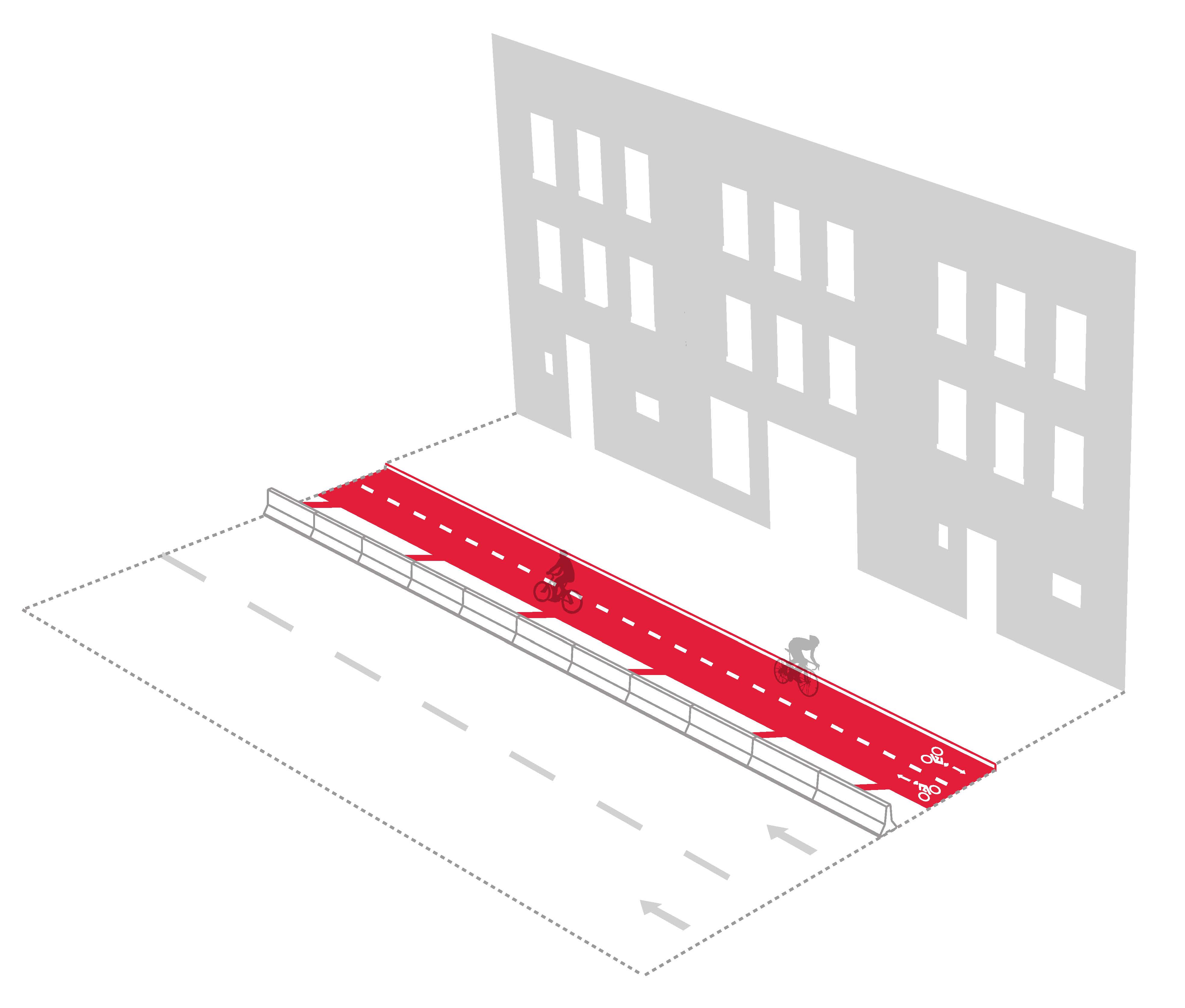 Bike Lane Table | NYC Street Design Manual